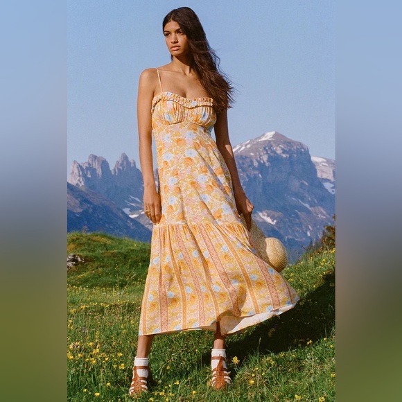 Spell | Dresses | Spell Enchanted Wood Strappy Maxi Dress | Poshmark